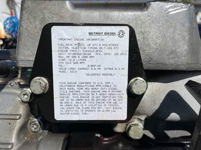 2012 Detroit DD13 Engine For Sale, 251,162 Miles | Hialeah, FL ...