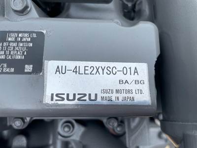 2016 Isuzu 4LE2 Engine For Sale | Hialeah, FL | 005456 ...