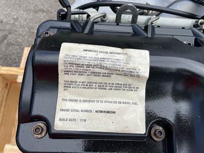 2006 Mercedes-Benz OM647 Engine For Sale | Hialeah, FL | 005769 ...