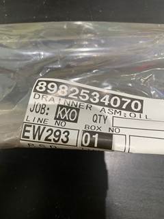 Isuzu Diesel Engine Oil Drain Hose For Sale | Hialeah, FL | 8982534070 ...