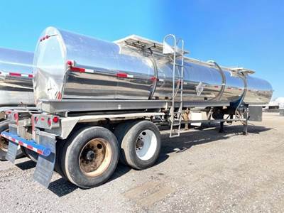 1989 STE REAR UNLOAD WITH PIPE TO FRONT Chemical / Acid Tank Trailer ...