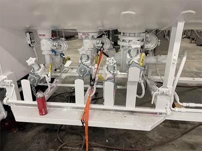 1981 DALLAS 11,200 GAL MC 331 SPRING RIDE Industrial Gas Tank Trailer ...