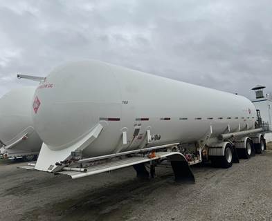 1988 Trinity Industries MC 331 TRI AXLE 14,500 GAL Industrial Gas Tank ...