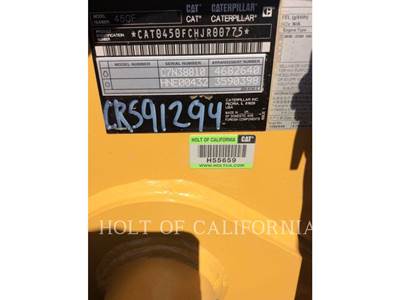2018 Caterpillar 450 Backhoe For Sale, 2,381 Hours | Salida, CA ...