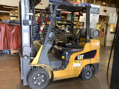 2017 Caterpillar C6000-LE Forklift For Sale, 3,158 Hours | West ...