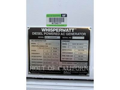 2021 Multiquip GENSET 125 Generator For Sale, 4,466 Hours | Turlock, CA ...