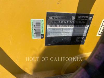 2018 Caterpillar 415F2 IL Wheel Loader For Sale, 2,902 Hours ...