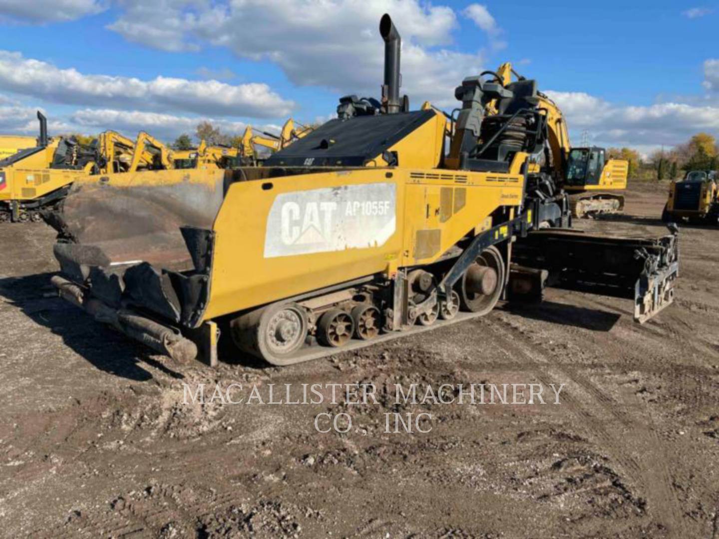 2015 Caterpillar AP-1055F Asphalt Paver For Sale, 6,739 Hours ...