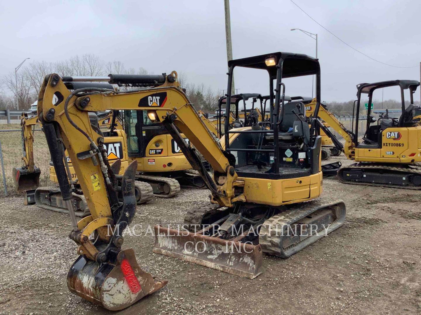 2018 Caterpillar 303E Mini Hydraulic Excavator For Sale, 1,075 Hours ...