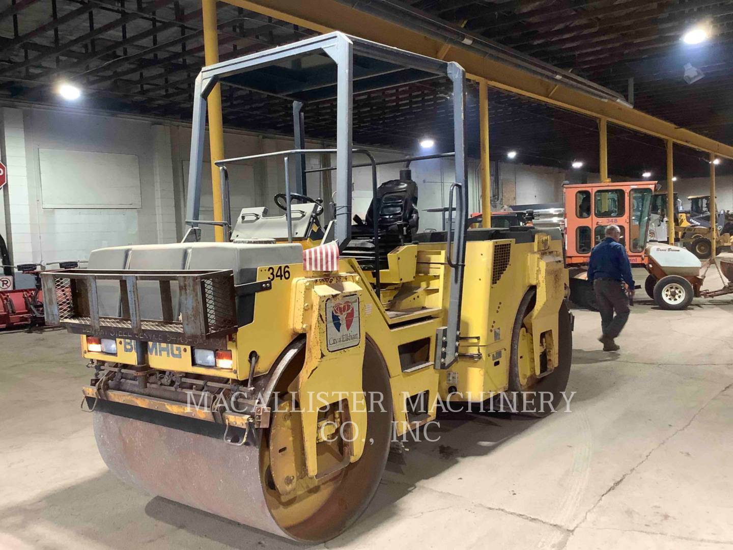 2001 BOMAG BW141 AD-2 Smooth Drum Roller Compactor For Sale, 4,567 ...