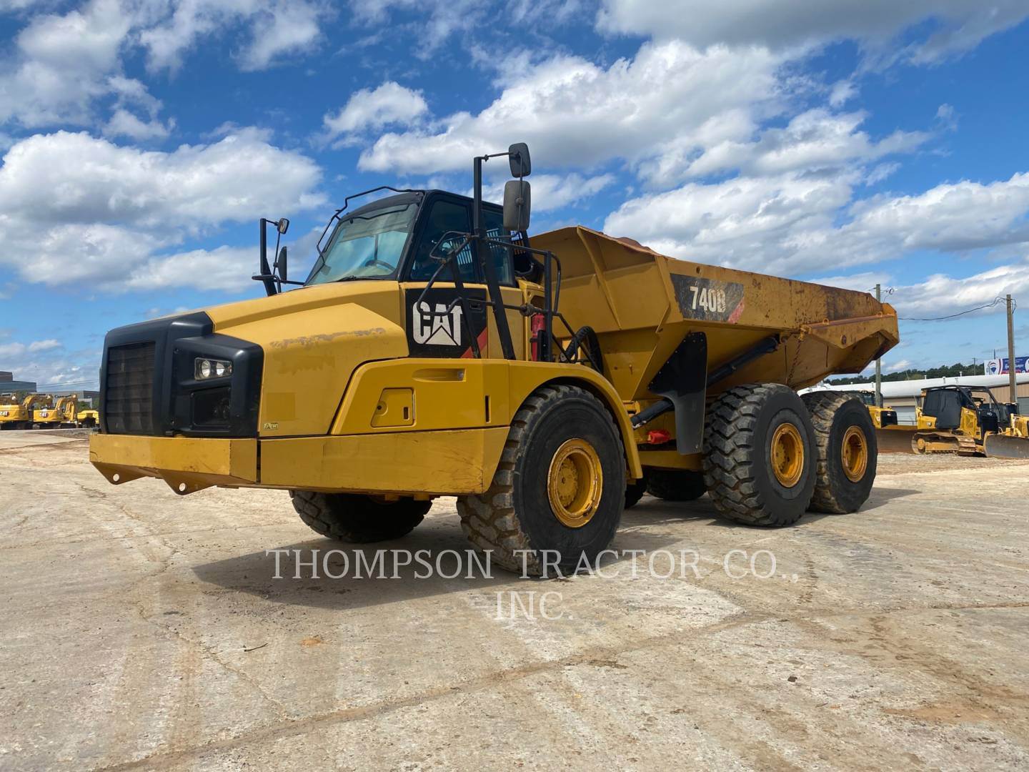 2014 Caterpillar 740B Articulated Dump Truck For Sale, 9,245 Hours ...