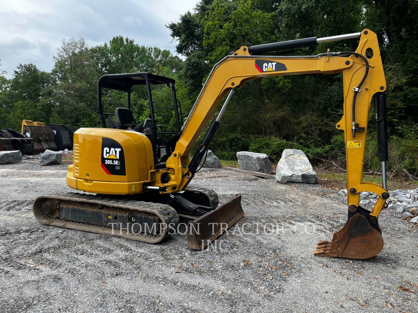 2017 Caterpillar 305.5E2 CR Mini Hydraulic Excavator For Sale, 2,038 ...