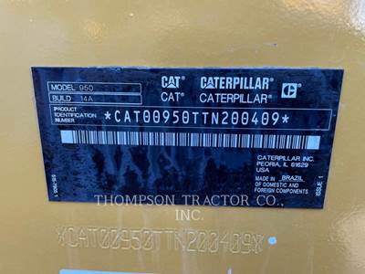 2023 Caterpillar 950 Wheel Loader For Sale, 1,733 Hours | Rental Fleet ...