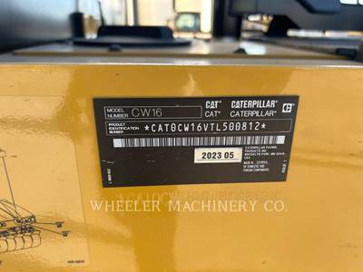 2023 Caterpillar CW16 Pneumatic Tired Roller For Sale, 189 Hours ...