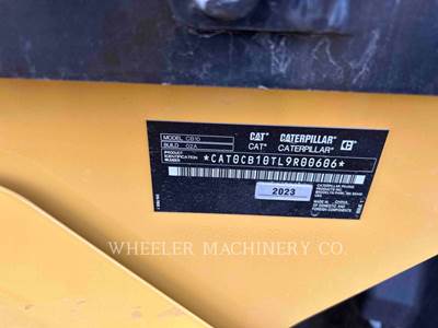 2024 Caterpillar CB10 Smooth Drum Roller Compactor For Sale, 161 Hours ...