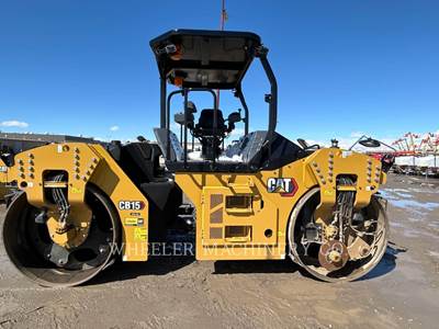 2022 Caterpillar CB15 Smooth Drum Roller Compactor For Sale, 591 Hours ...