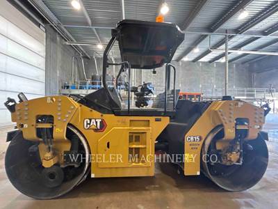 2024 Caterpillar CB15 Smooth Drum Roller Compactor For Sale, 256 Hours ...
