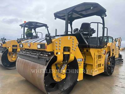 2024 Caterpillar CB15 Smooth Drum Roller Compactor For Sale, 722 Hours ...