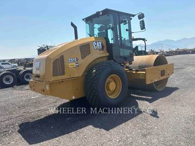 2024 Caterpillar CS12 Smooth Drum Roller Compactor For Sale, 25 Hours ...