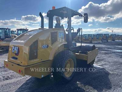 2024 Caterpillar CS7 Smooth Drum Roller Compactor For Sale, 12 Hours ...