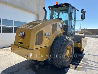 2023 Caterpillar CS74B Smooth Drum Roller Compactor For Sale, 428 Hours ...