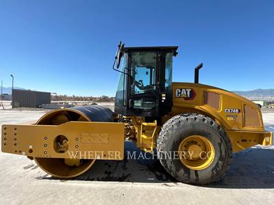 2023 Caterpillar CS74B Smooth Drum Roller Compactor For Sale, 428 Hours ...
