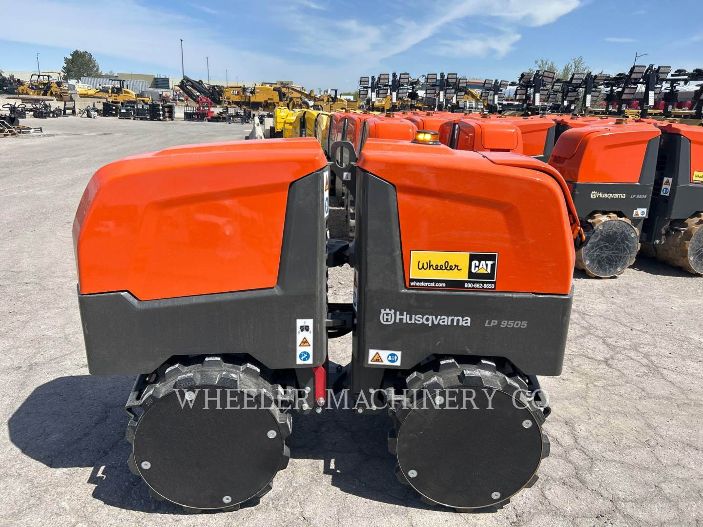 2023 Husqvarna LP9505 Smooth Drum Roller Compactor For Sale, 110 Hours ...