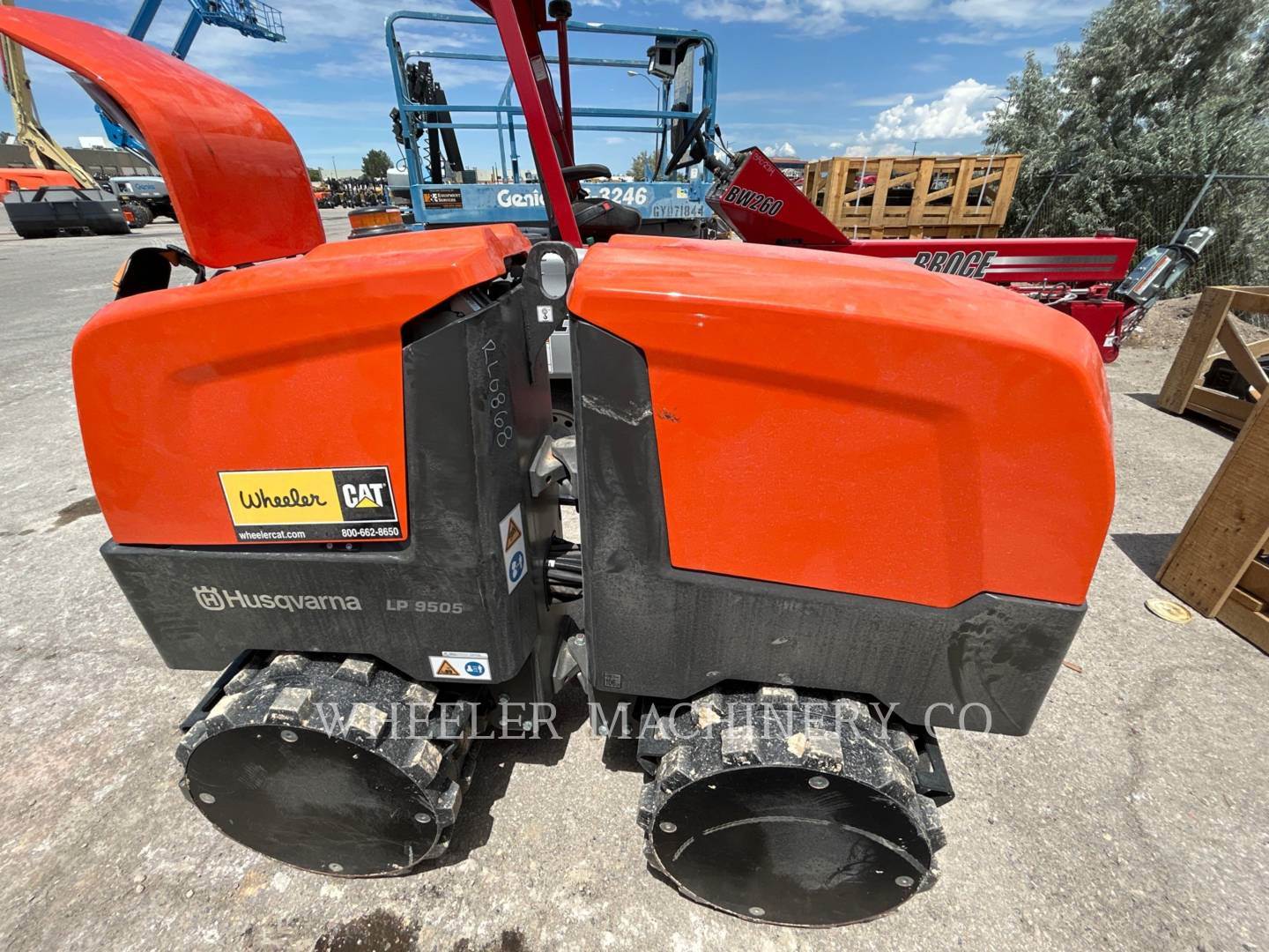 2023 Husqvarna LP9505 Smooth Drum Roller Compactor For Sale, 78 Hours ...