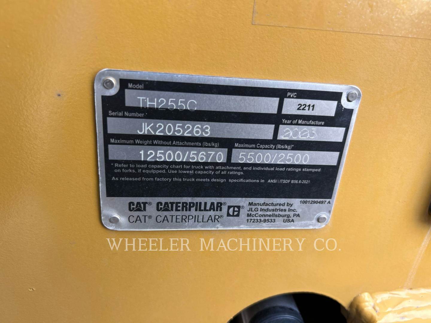 2023 Caterpillar TH255C Telehandler For Sale, 12 Hours | Logan, UT ...