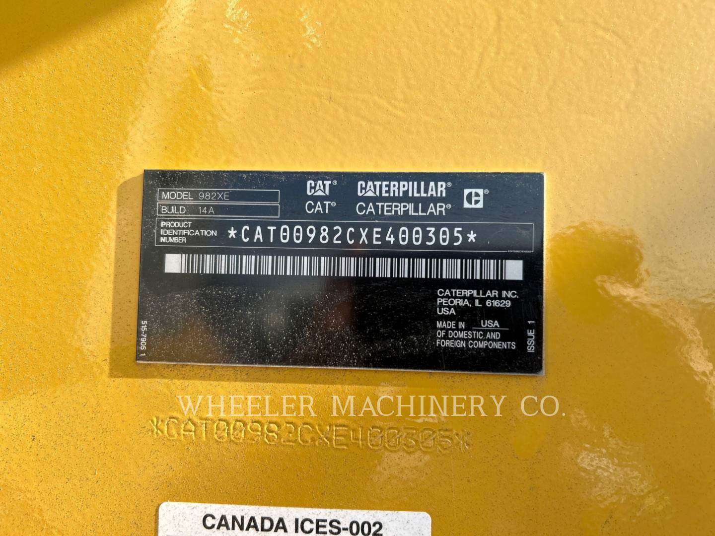 2023 Caterpillar 982 XE Wheel Loader For Sale, 752 Hours | Salina, UT ...