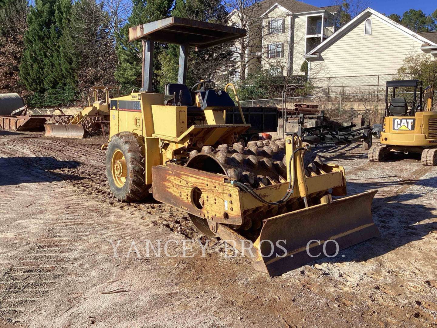1995 Caterpillar CP433C Padfoot Roller Compactor For Sale, 5,080 Hours ...
