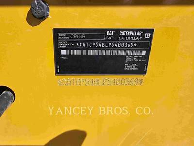 2022 Caterpillar CP54B Padfoot Roller Compactor For Sale, 1,074 Hours ...