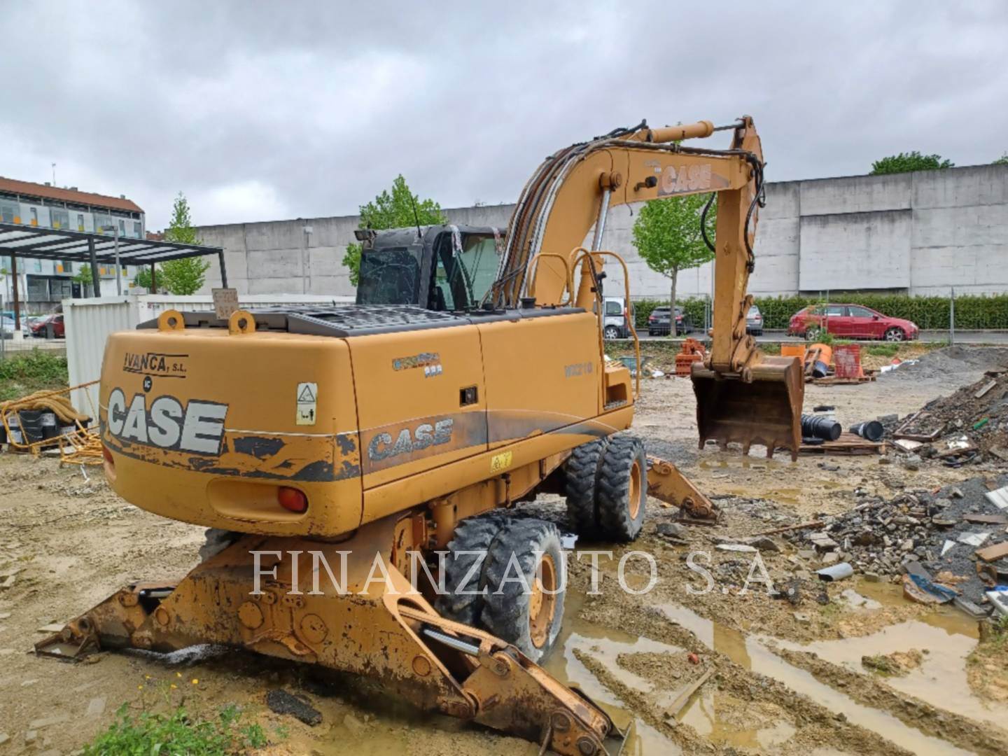 2007 Case WX210 Wheeled Excavator For Sale | La Coruña, Spain ...