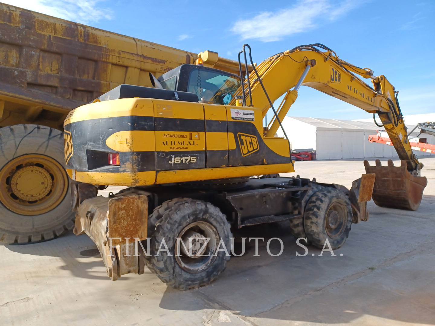 2005 JCB 175 Wheeled Excavator For Sale, 22,619 Hours | Arganda, Spain ...