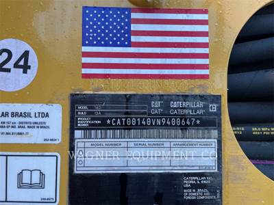2023 Caterpillar 140 LVR Motor Grader For Sale, 1,145 Hours ...