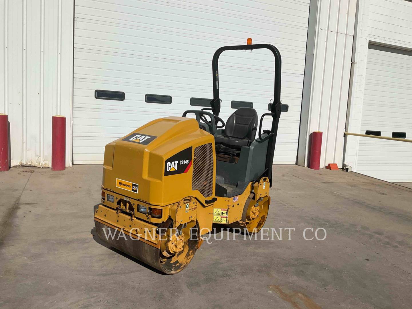 2014 Caterpillar CB14B Smooth Drum Roller Compactor For Sale, 1,062 ...