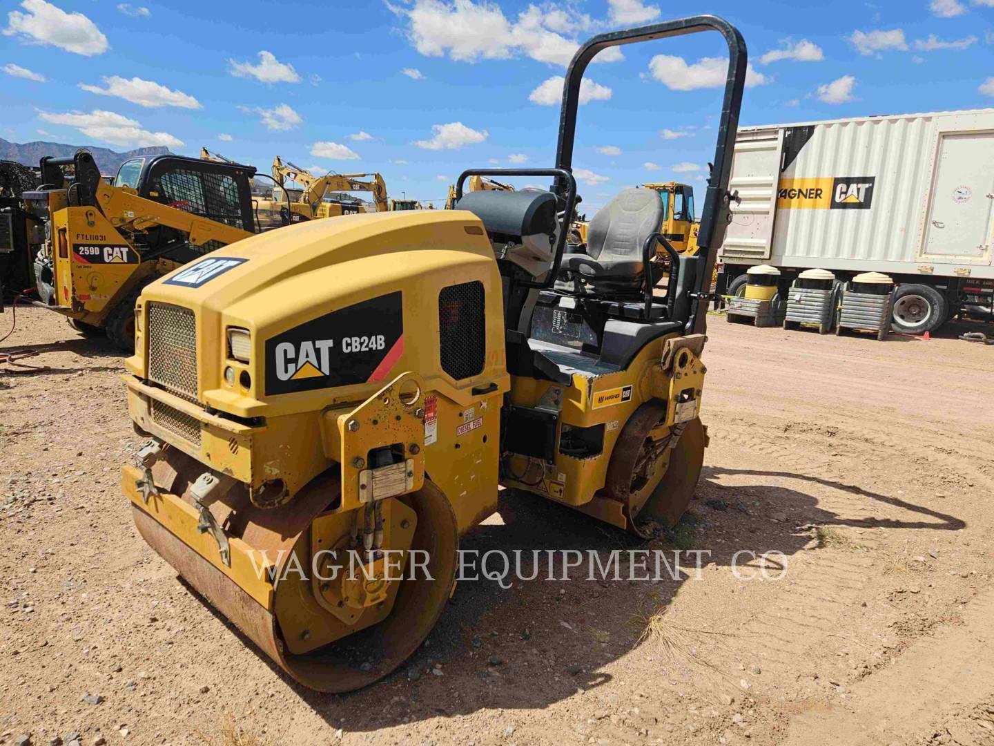 2015 Caterpillar CB24B Tandem Vibratory Roller Compactor For Sale ...
