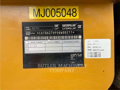 2012 Caterpillar 627H Scraper For Sale, 6,923 Hours | Aberdeen, SD ...