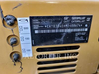 2021 Caterpillar 304E2 CR Mini Hydraulic Excavator For Sale, 555 Hours ...