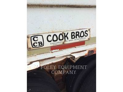 1974 COOK TRAILER COOK BELLYDUMP Trailer For Sale, 999 Hours | Meade ...