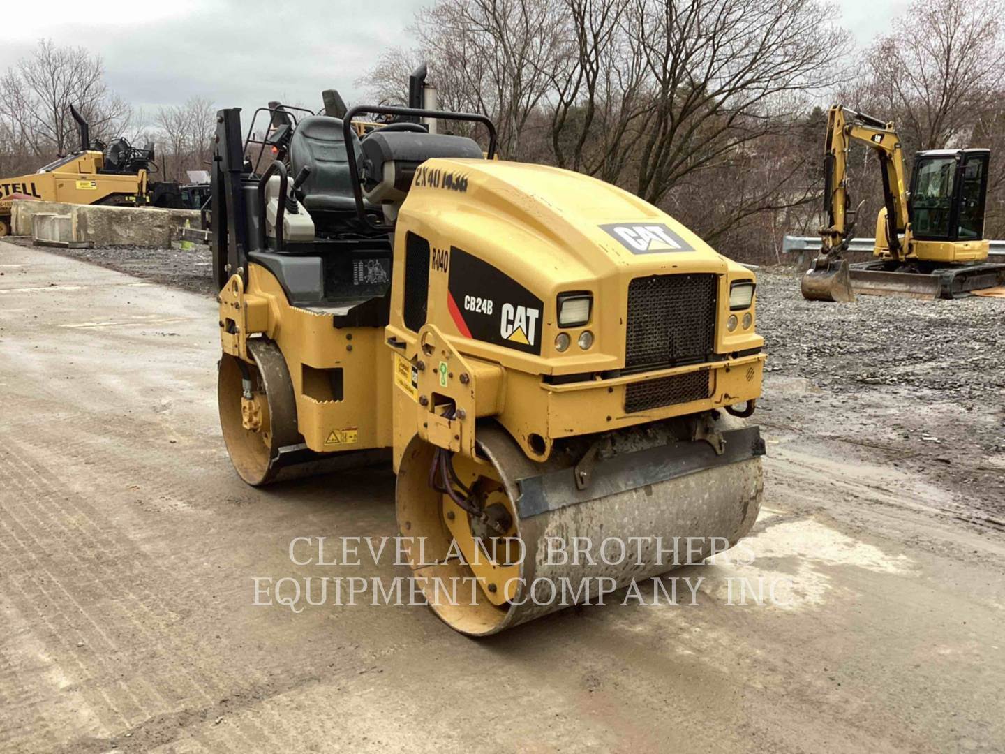 2018 Caterpillar CB24B Tandem Vibratory Roller Compactor For Sale, 639 ...