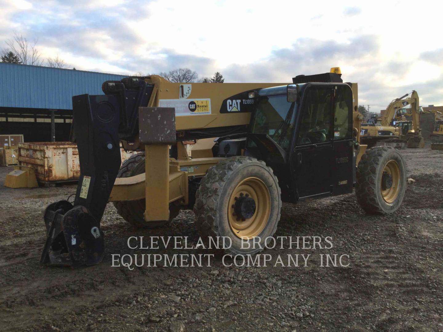 2014 Caterpillar TL1055C Telehandler For Sale, 2,946 Hours ...