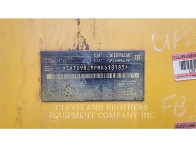 2018 Caterpillar 982M Wheel Loader For Sale, 14,875 Hours | Harrisburg ...