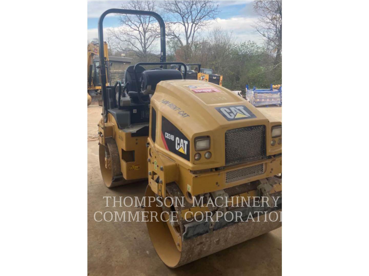 2019 Caterpillar CB24B Tandem Vibratory Roller Compactor For Sale, 804 ...