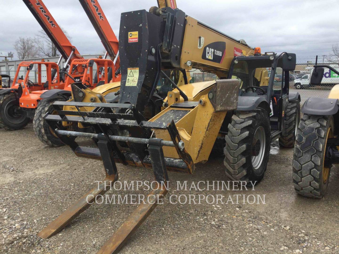 2017 Caterpillar TL1055D Telehandler For Sale, 3,754 Hours | Memphis ...