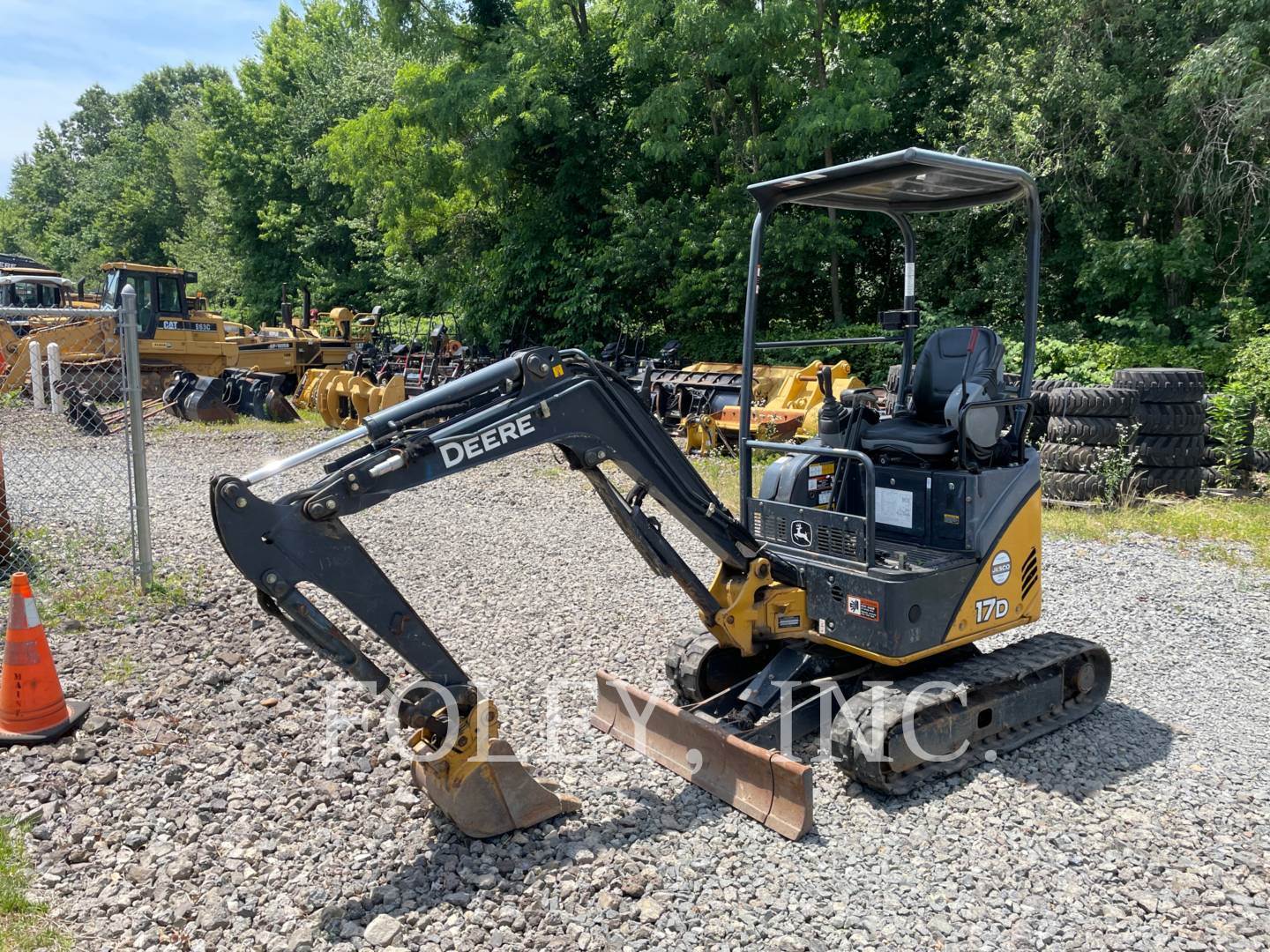 2008 John Deere 17D Excavator For Sale, 637 Hours | Monroe, NJ ...