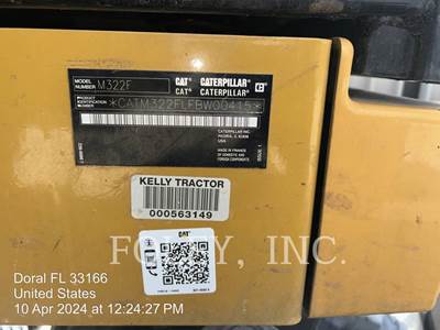 2020 Caterpillar M322F Wheeled Excavator For Sale, 860 Hours ...