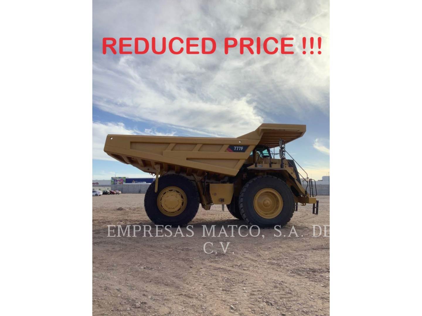 2009 Caterpillar 777F Off-Highway Truck For Sale, 53,350 Hours | Cd ...