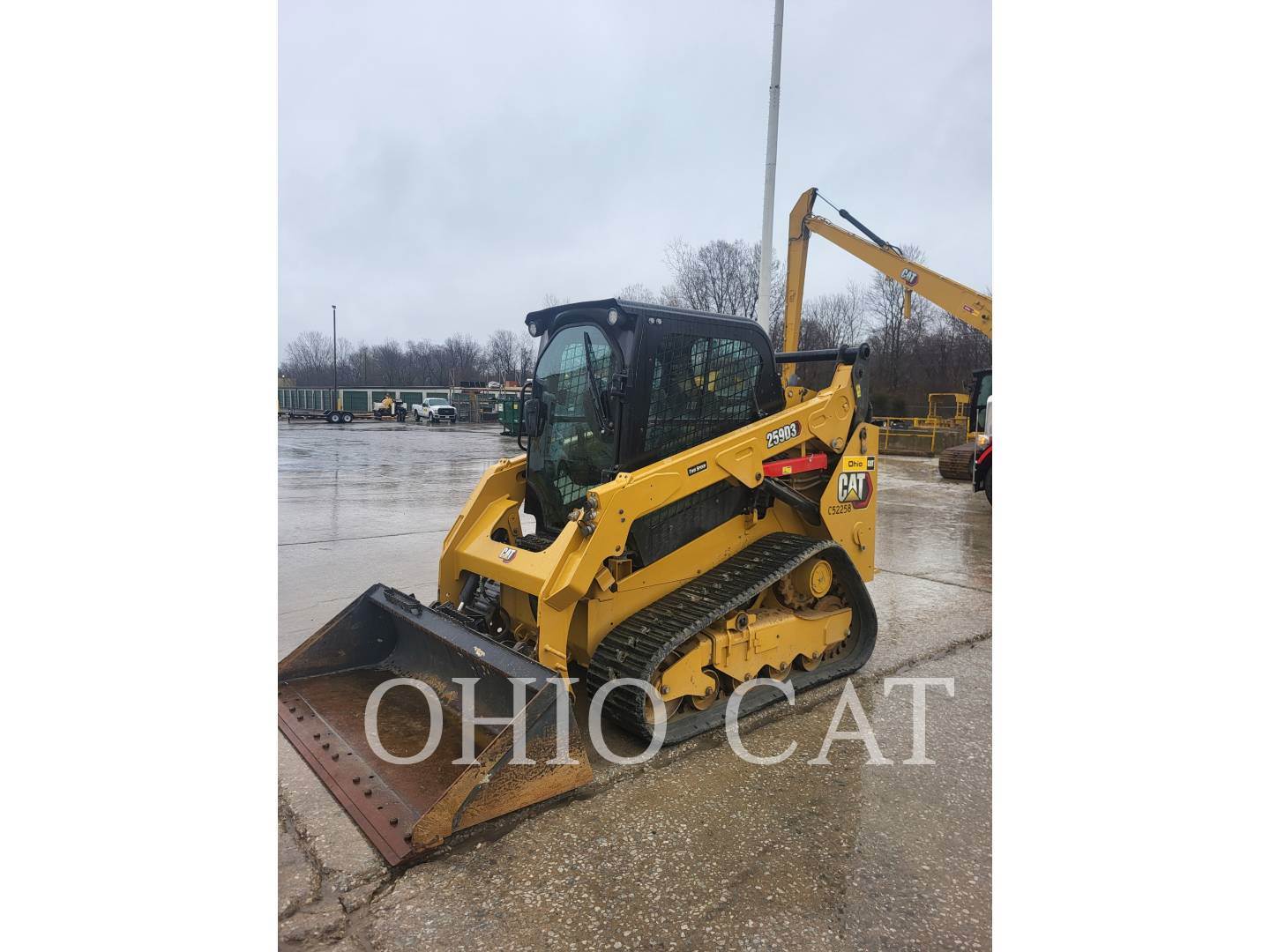 2022 Caterpillar 259D3 Tracked Skid Steer For Sale, 940 Hours ...