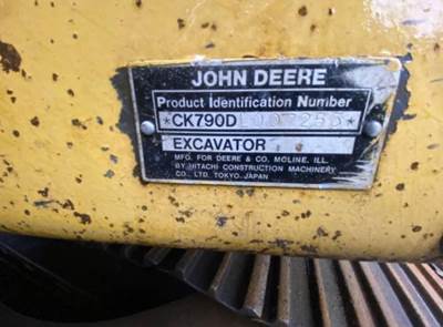 1989 John Deere 790D LC Excavator For Sale, 14,011 Hours | Woodland, WA ...